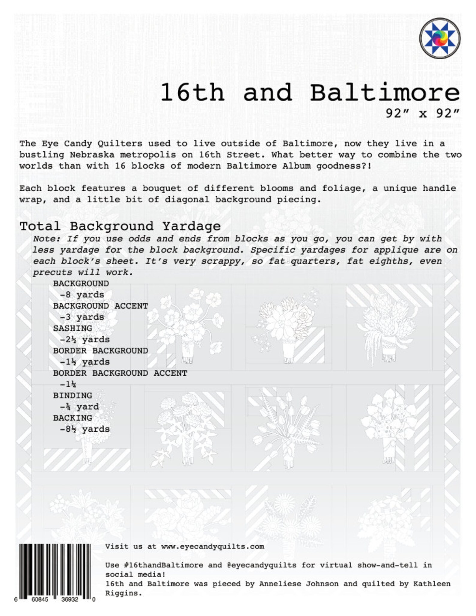 16th and Baltimore: Finishing Instructions Modern Baltimore Album Block ...