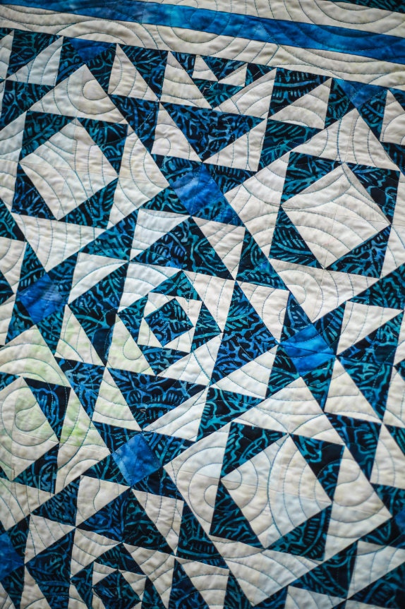 White Caps Quilt Pattern - Etsy