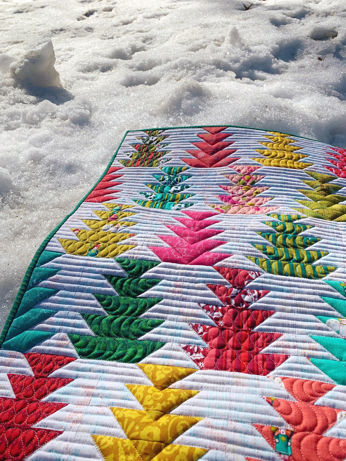 Fierce Conifer Miniature Quilt Pattern - Etsy