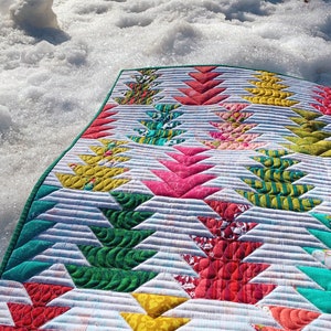Fierce Conifer Miniature Quilt Pattern - Etsy