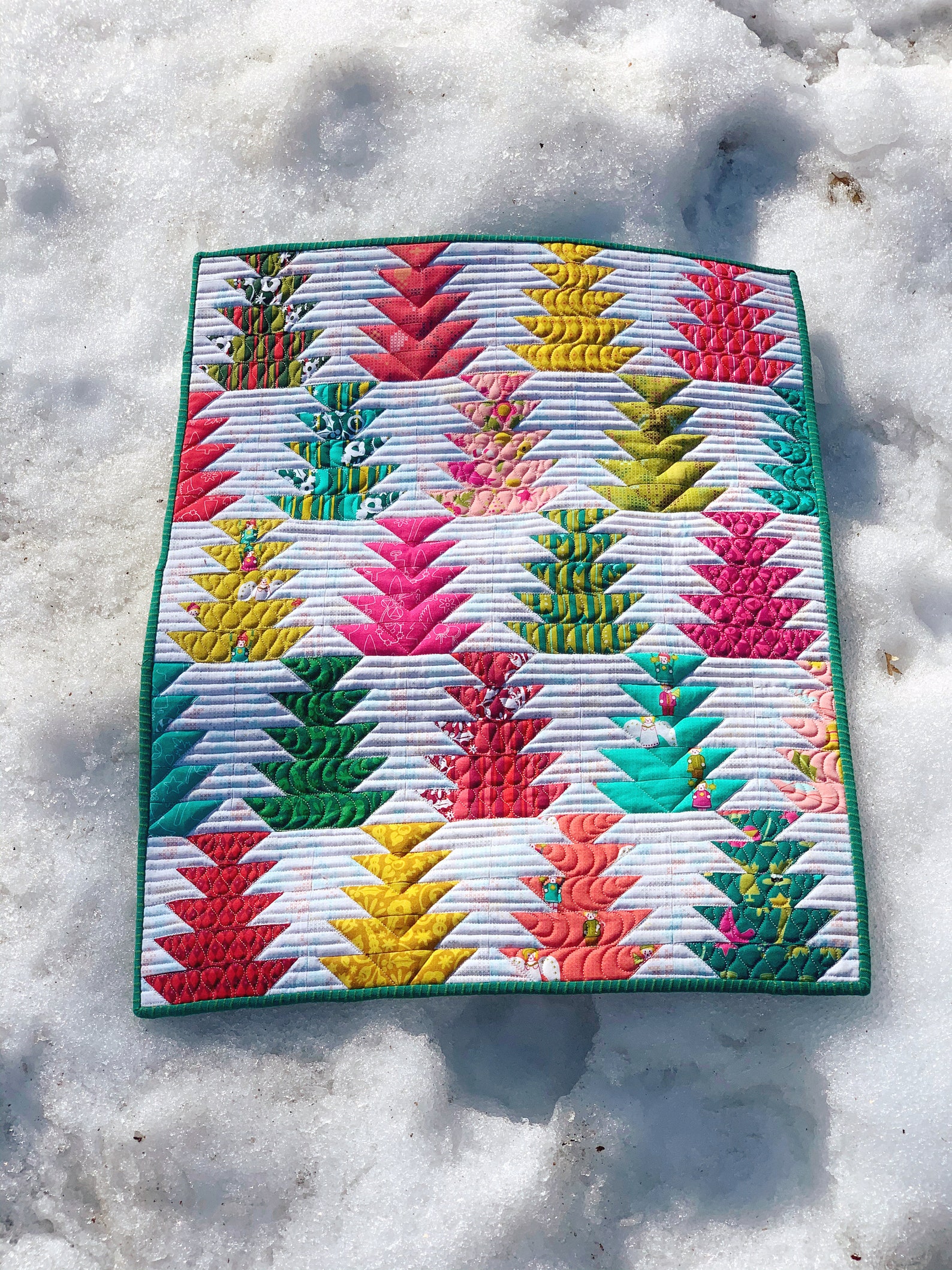 Fierce Conifer Miniature Quilt Pattern - Etsy