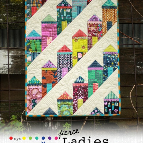 Painted Ladies Quilt Pattern - Etsy