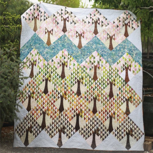 Foggy Thicket Quilt Pattern - Etsy