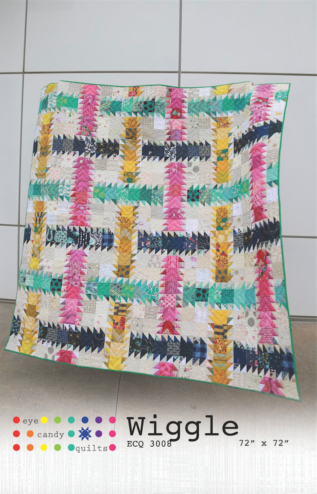 Wiggle Quilt Pattern - Etsy