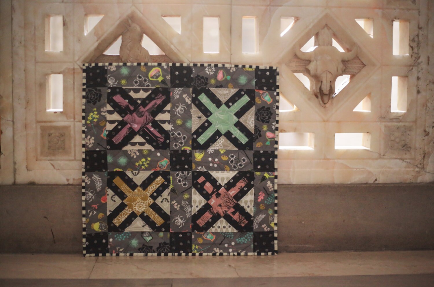 Fierce Exhibit Mini Quilt Pattern - Etsy