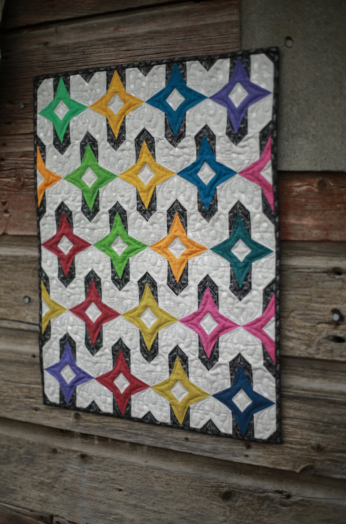 Fierce Kismet Mini Quilt Pattern - Etsy