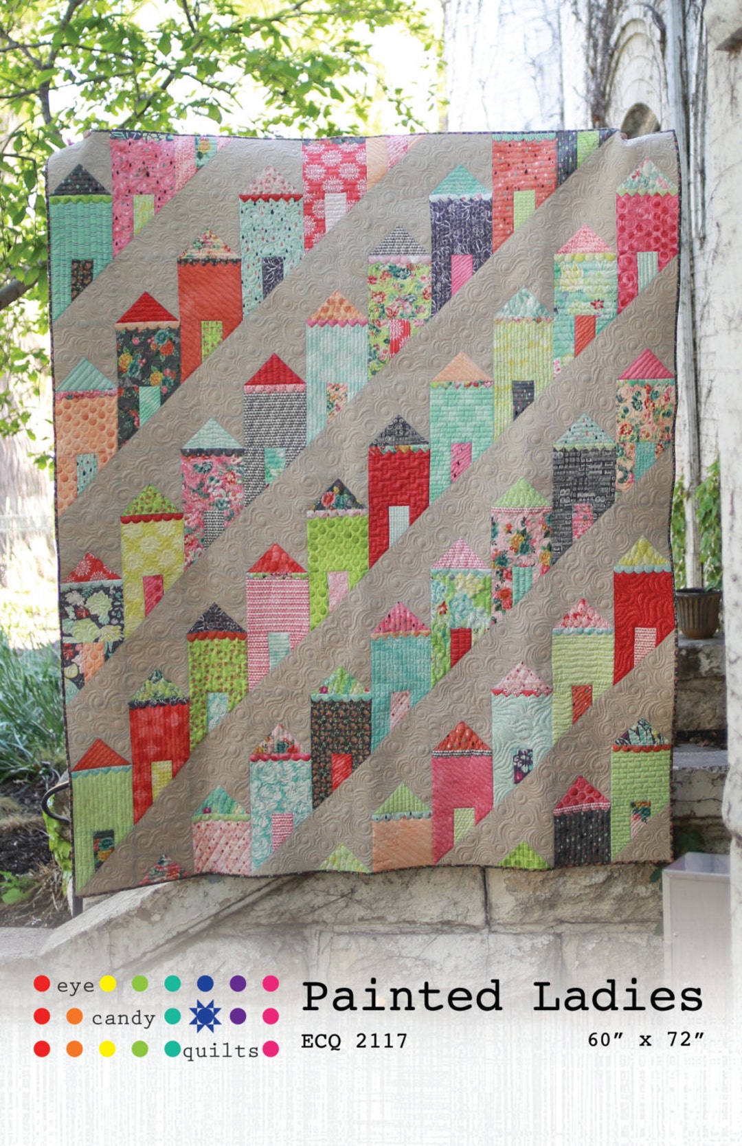 Painted Ladies Quilt Pattern - Etsy