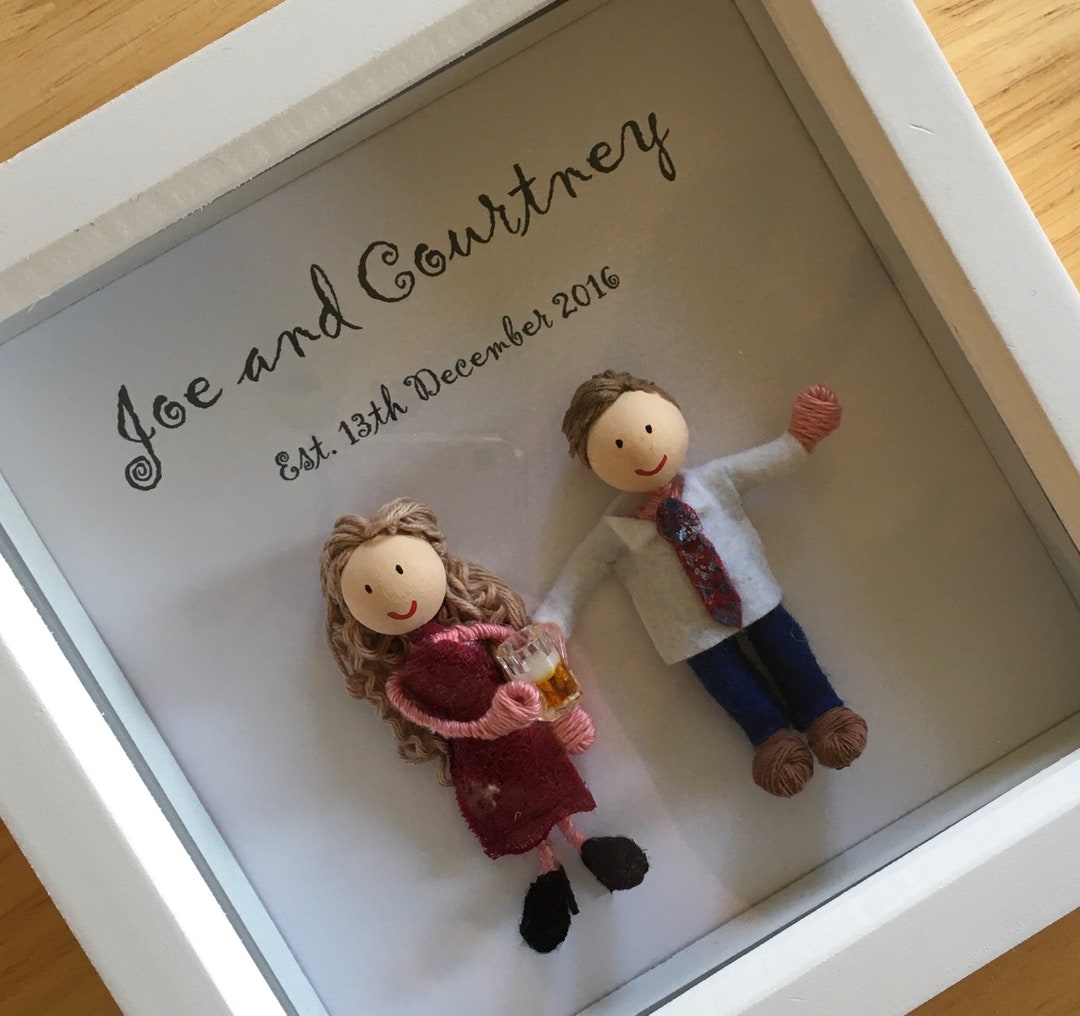 Personalised Couples Gift Family Portrait Picture Inclusive ...