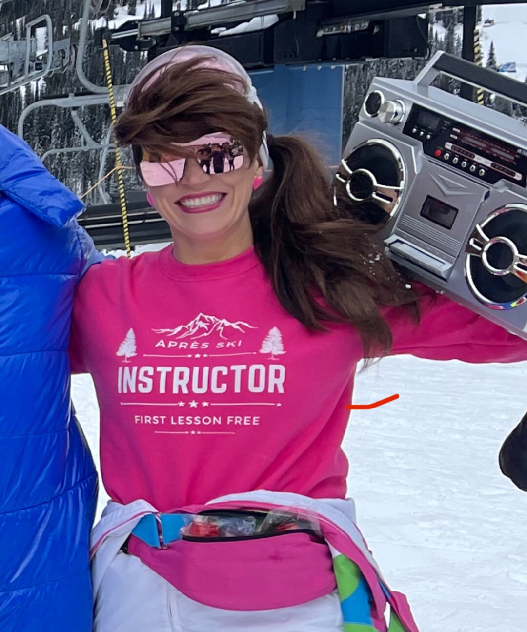 Apres Ski Instructor Crewneck Sweatshirt - Etsy