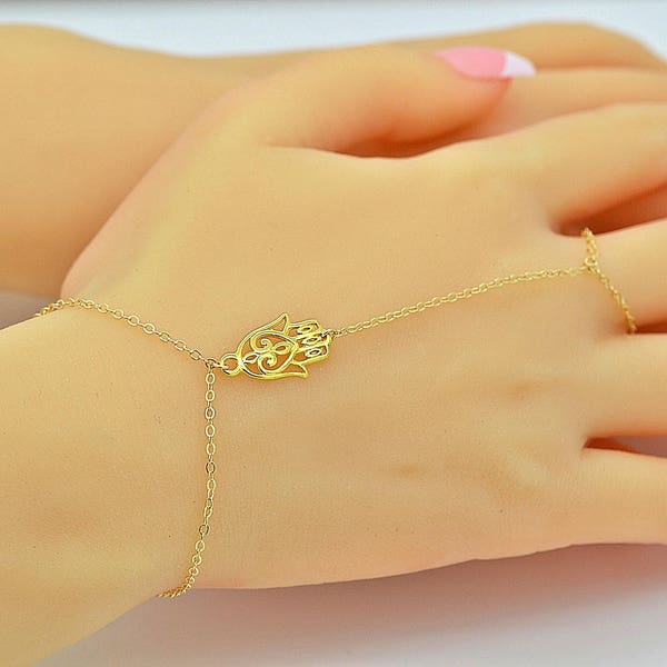 Finger Bracelet - Etsy