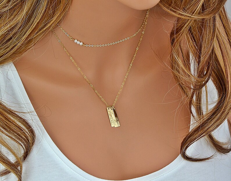 Dainty Pearl Choker Necklace Freshwater Pearl Pearl Jewelry Etsy
