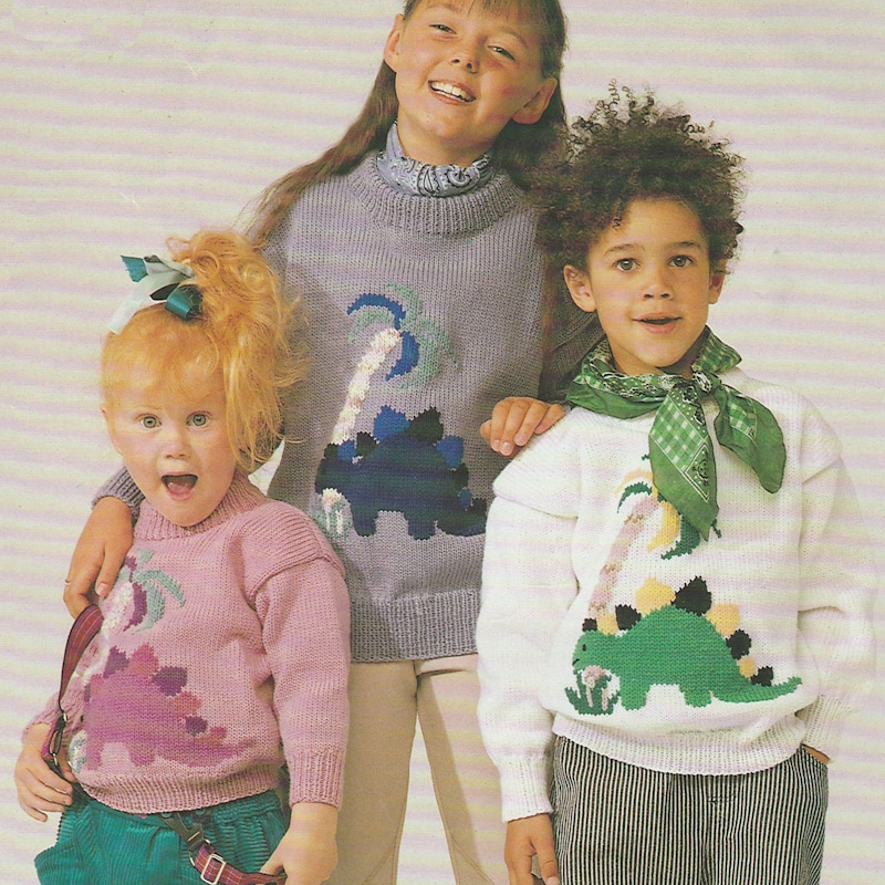 Dinosaur Sweater - Etsy