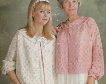 Bed Jacket Pattern | Etsy