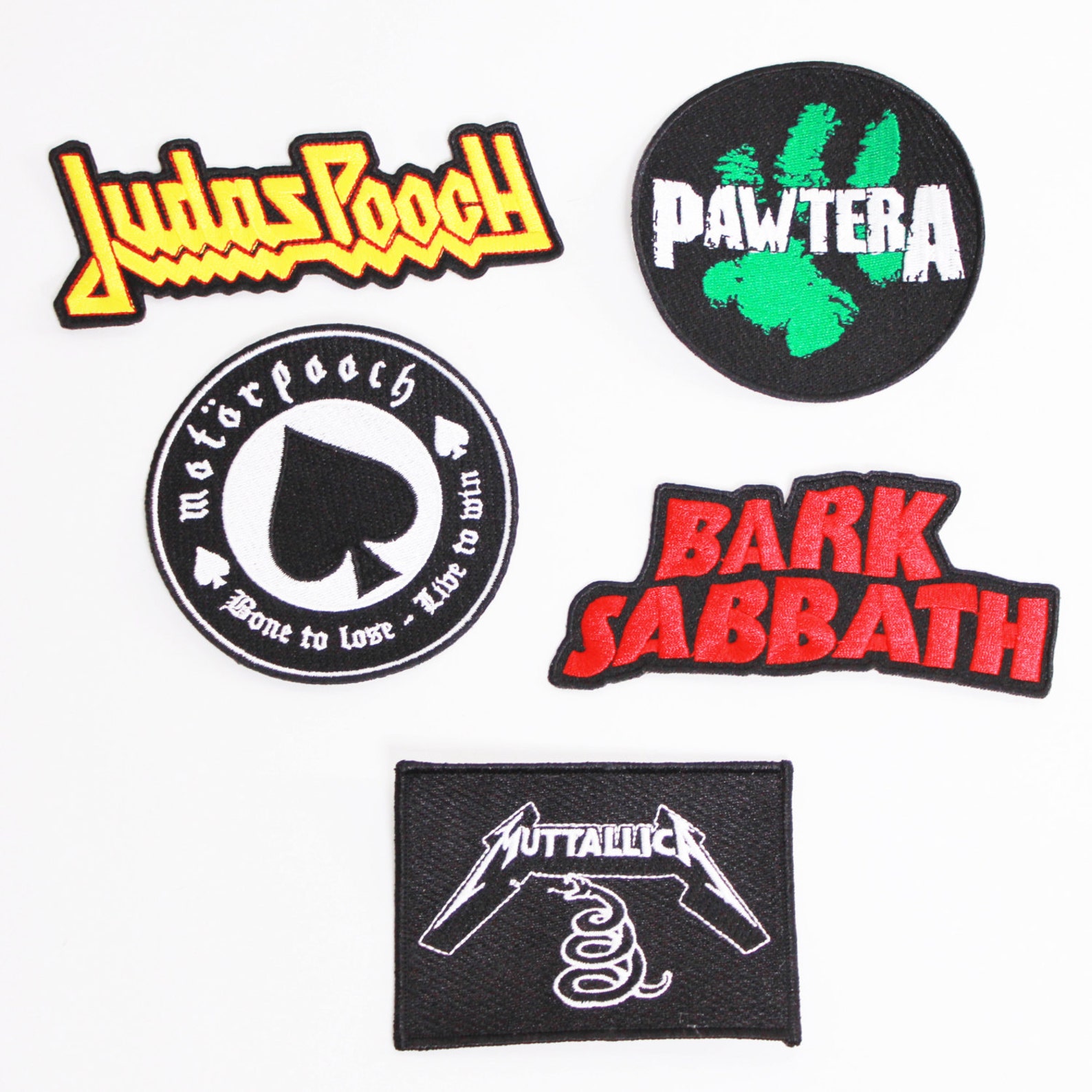 Embroidered Metal Patches for Dogs Custom Designed Patches - Etsy