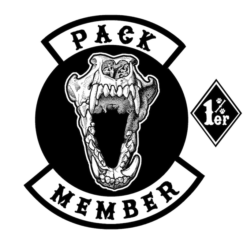 Pack Member Set Embroidered Patches | Etsy