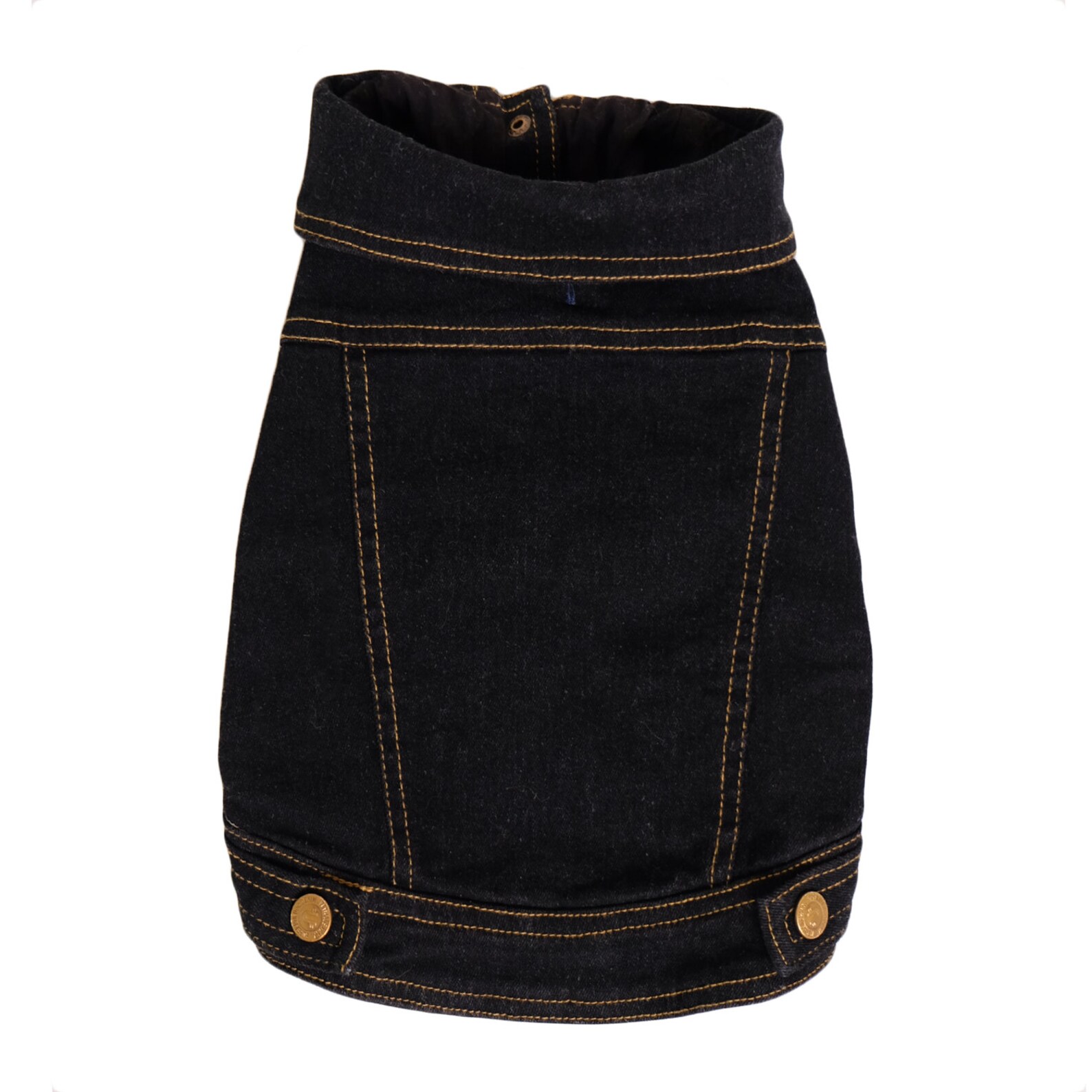 Black Denim Dog Vest / Black Denim Dog Jacket/ Dog Jacket / Black Dog ...