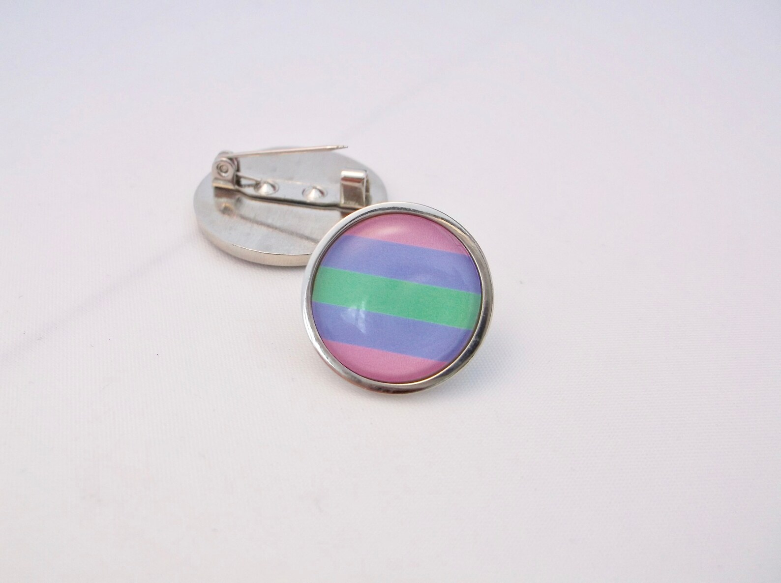 Trigender Pride Flag LGBT Movement Gay Pride LGBTQ Rainbow Lapel Pin ...