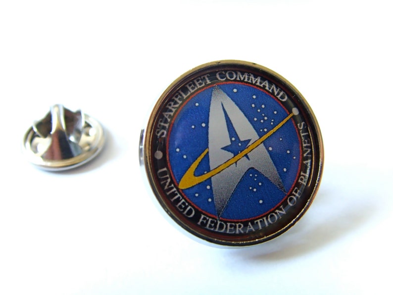 Star Trek Starfleet Command Lapel Pin Badge - Etsy