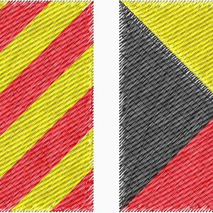 Nautical Flags Embroidery (.pes) Files 3 Size (.5 / 1 in / 2 In) - Etsy