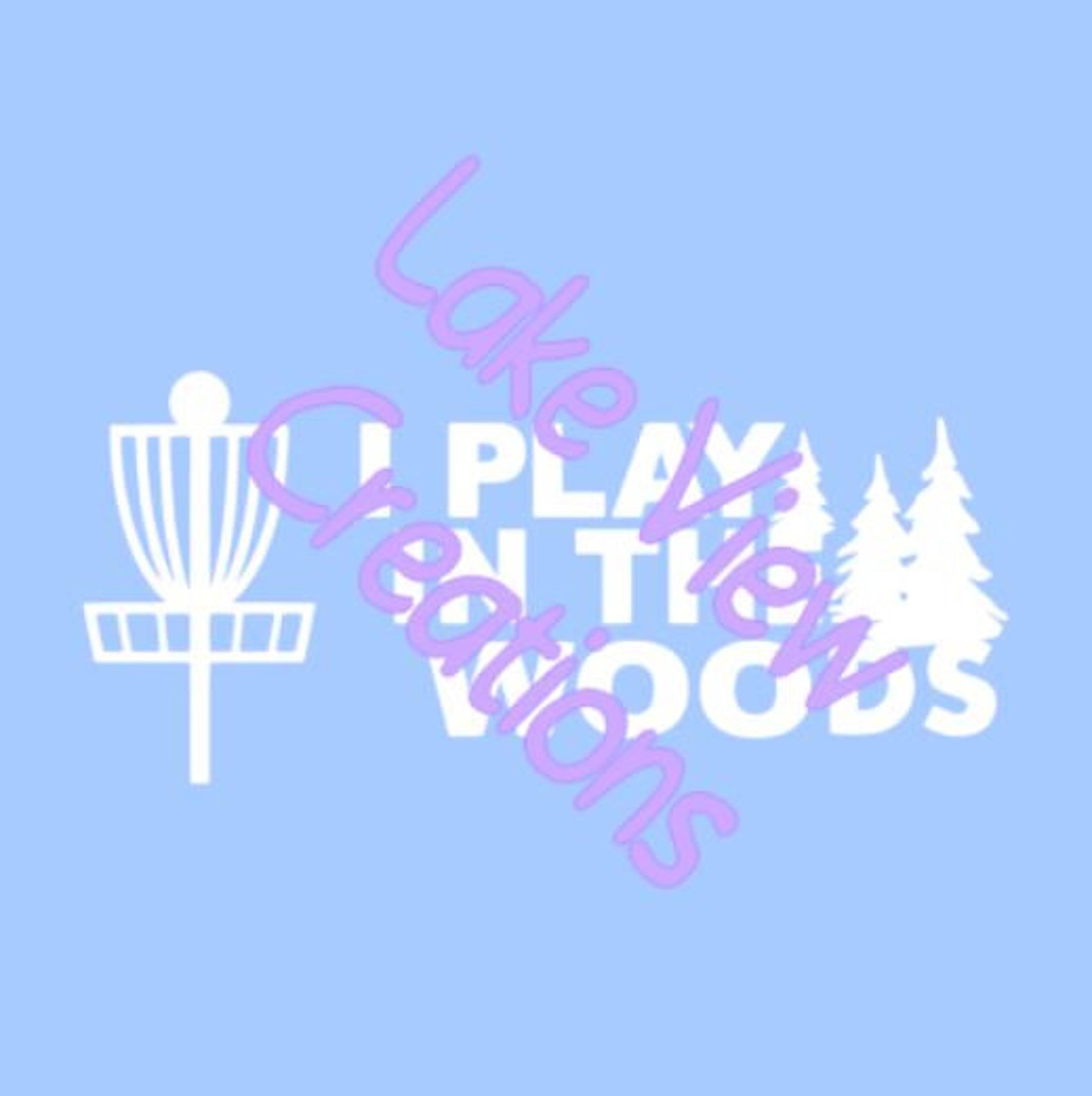 Disc Golf Permanent Vinyl Decal Sticker 5h" X 10w" - Etsy