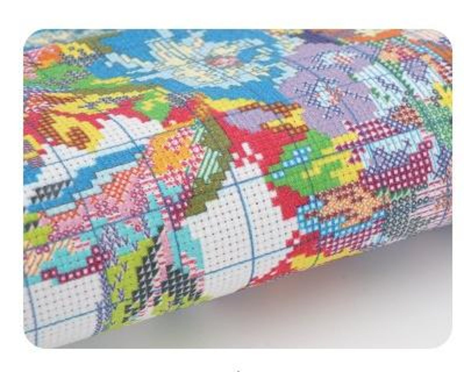 11ct Stamped Pre-printed Cross Stitch Kit Pattern, Embroidery Kit ...