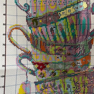 Stamped Pre-printed Cross Stitch Kit 11CT Embroidery Kit Sewing Machine ...