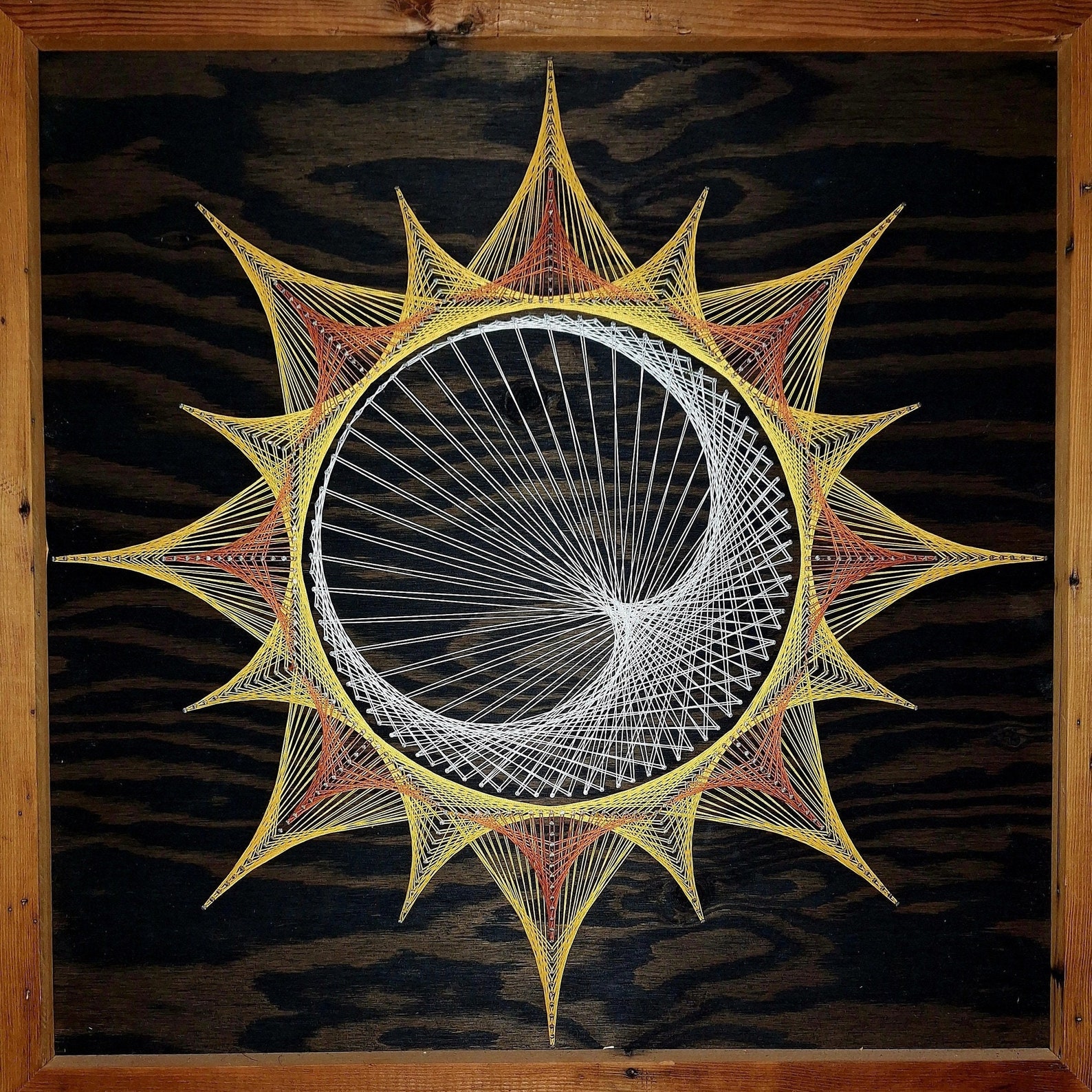 Sun and Moon String Art - Etsy