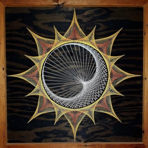 Sun and Moon String Art - Etsy