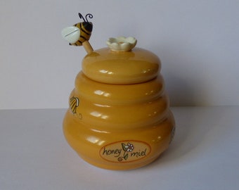 Vintage honey pot | Etsy