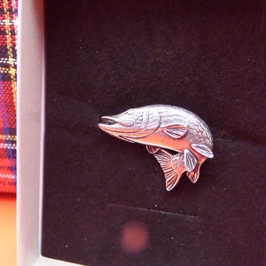 Vintage Silvertone Pike Fish Booch, Pin, Badge Pin, Scottish Gift - Etsy UK