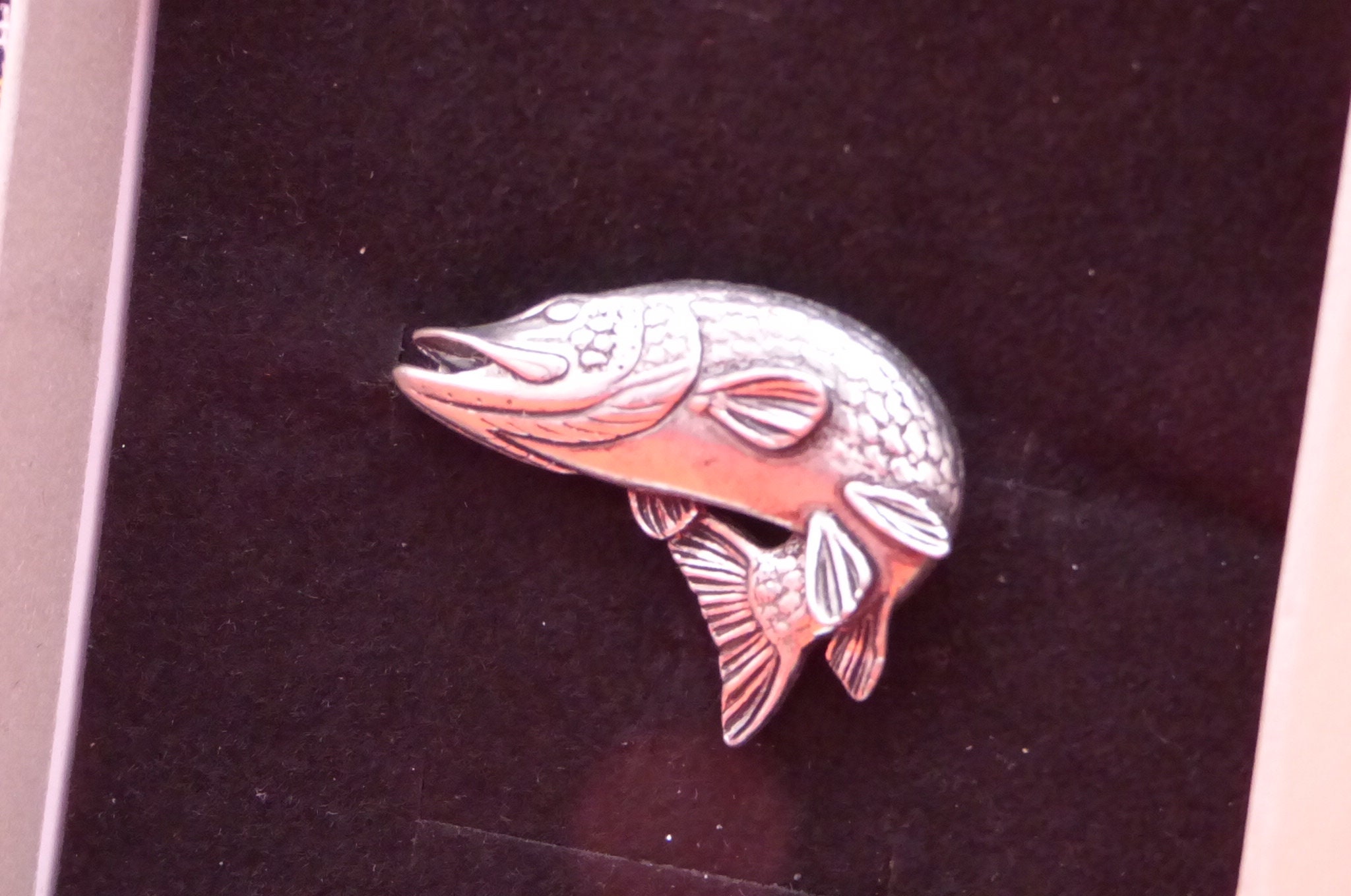 Vintage Silvertone Pike Fish Booch, Pin, Badge Pin, Scottish Gift - Etsy UK