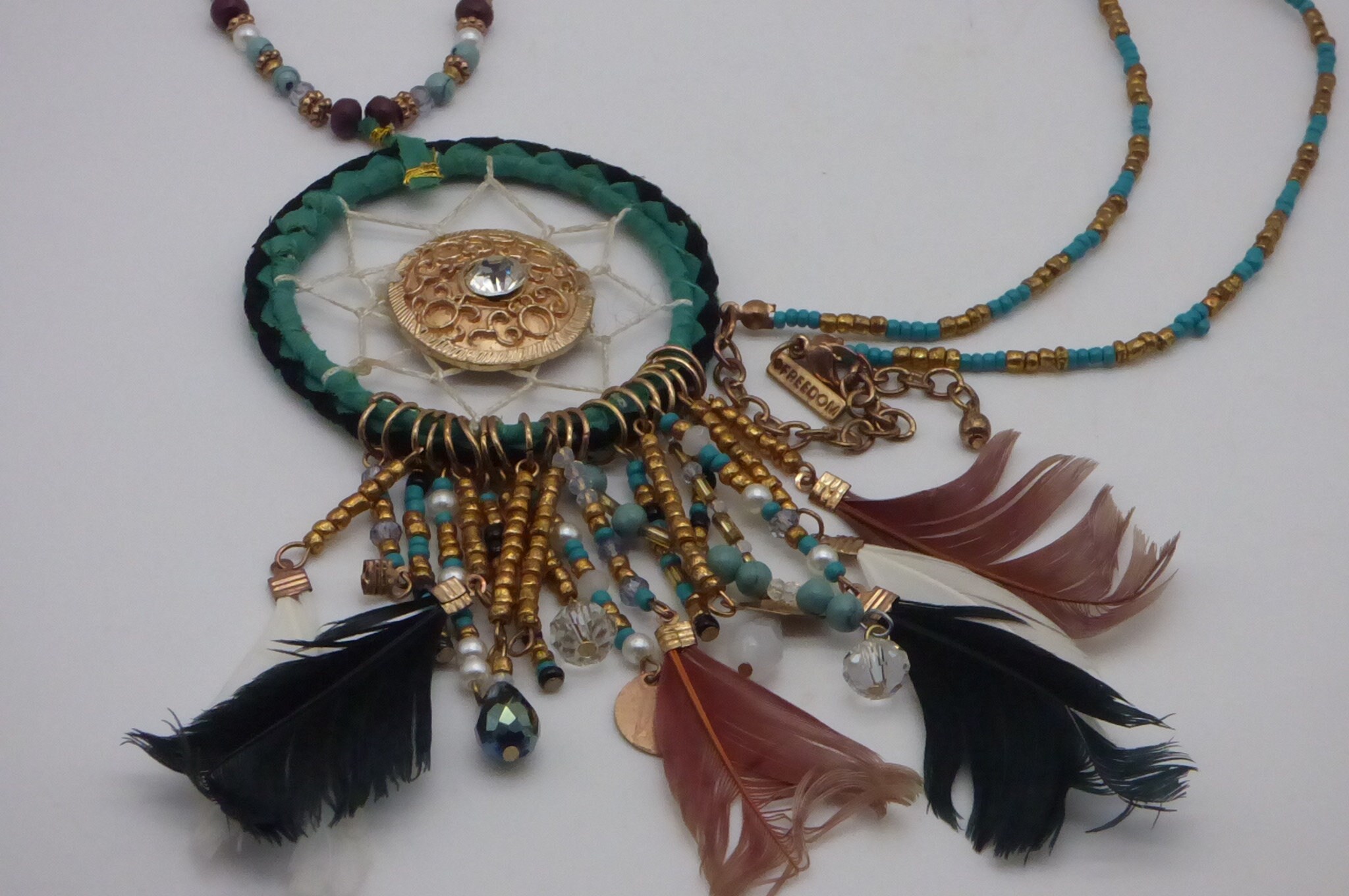 Vintage Indian/Mexican Style Necklace Hippie Boho | Etsy