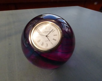 Vintage Killarney Crystal Clock Gift Idea - Etsy