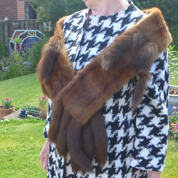 Fox Fur Stole - Etsy UK