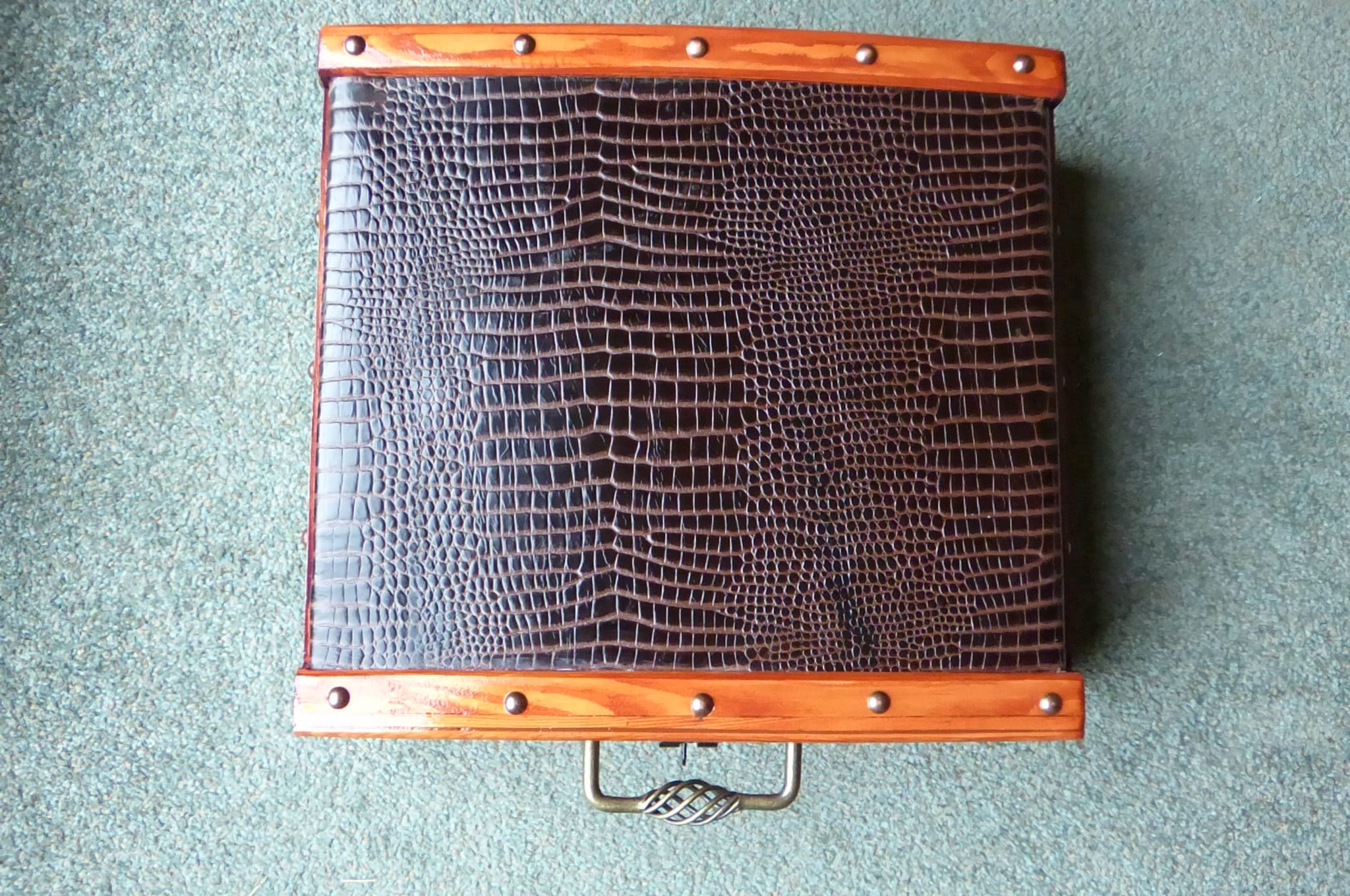 Treasure Box Jewellery Box Handmade Wood and Leather - Etsy UK