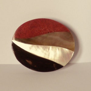 Vintage Philippine Multi Colour Handmade Brooch Pin, Costume Jewellery ...