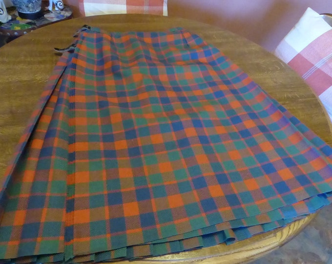 Tartan Kilt Made in Inverness Scotland - Etsy