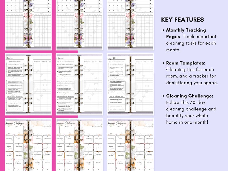 Spring Cleaning Digital Planner 2024 Goodnotes Planner Notability ...