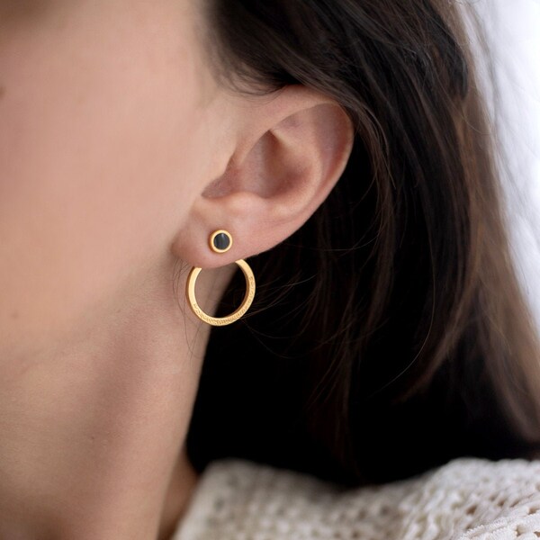 Front Back Earrings - Etsy