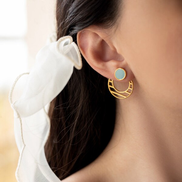 Earring Jacket - Etsy