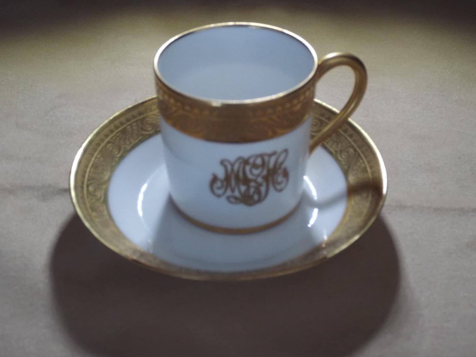 Demi-tasse Cup and Saucer - Etsy