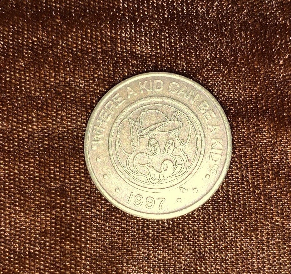 Chuck E Cheese Tokens 1996, 1997, 2000 - Etsy