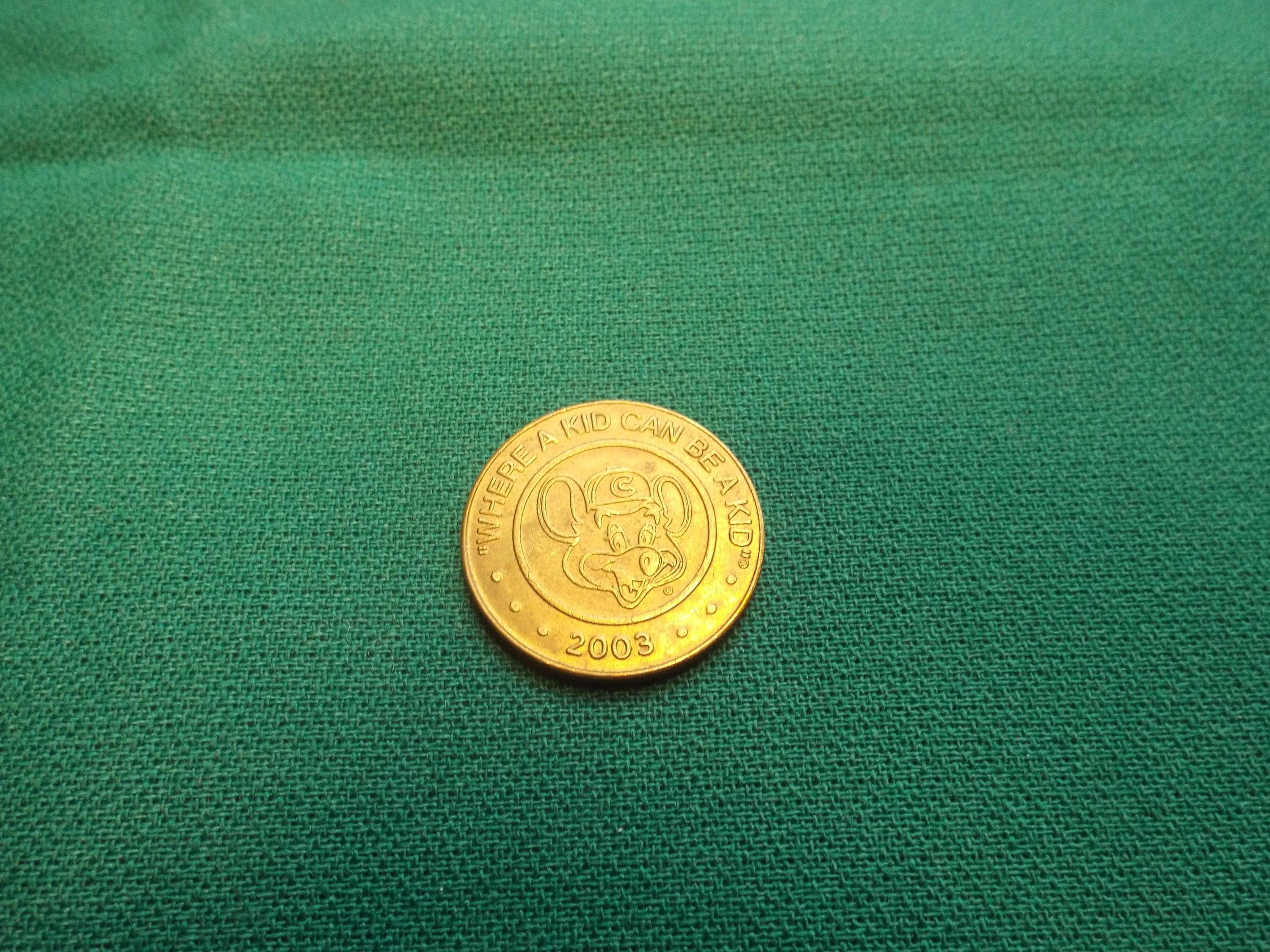 Chuck E Cheese Tokens 2002 2008 Etsy