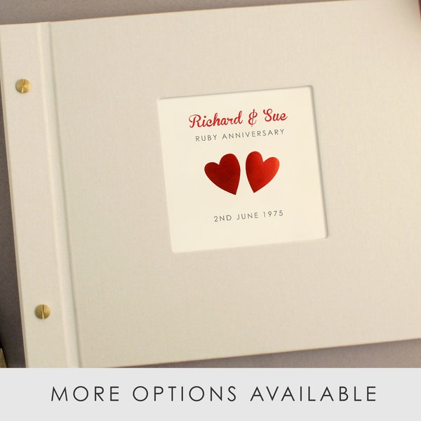 Anniversary Album - Etsy