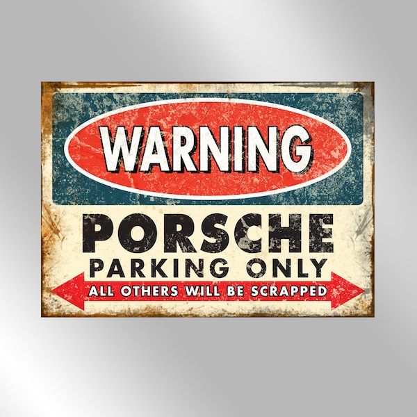 Porsche Sign - Etsy UK