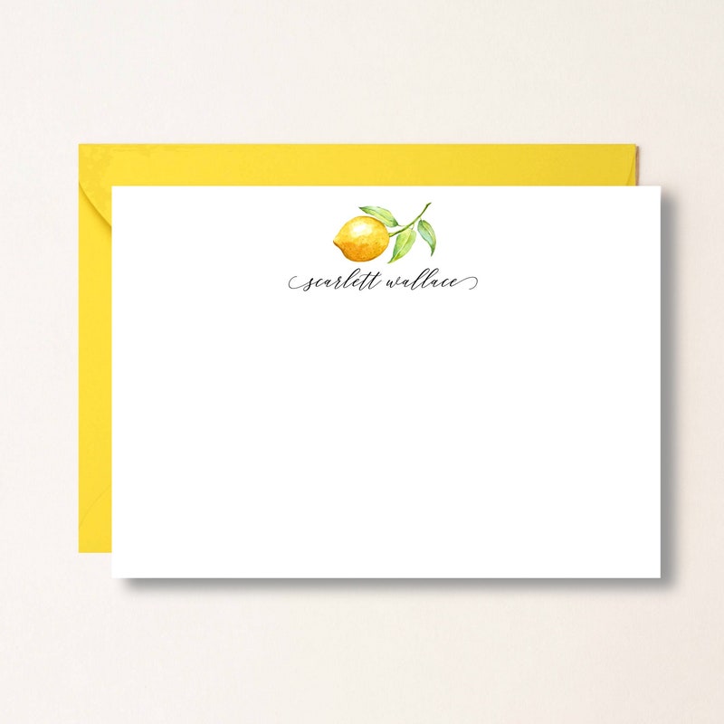 Lemon Tree Cards - Etsy