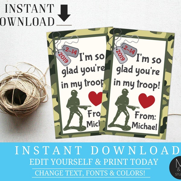Military Valentine - Etsy