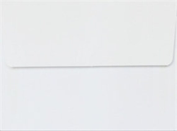 Bright White A2 Envelopes - 25 pack, note card envelopes, White Note ...