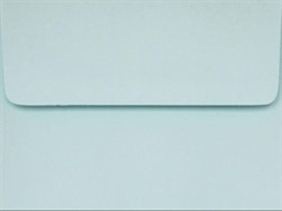 Pastel Blue A2 Envelopes - 25 pack, note card envelopes, Baby Blue ...