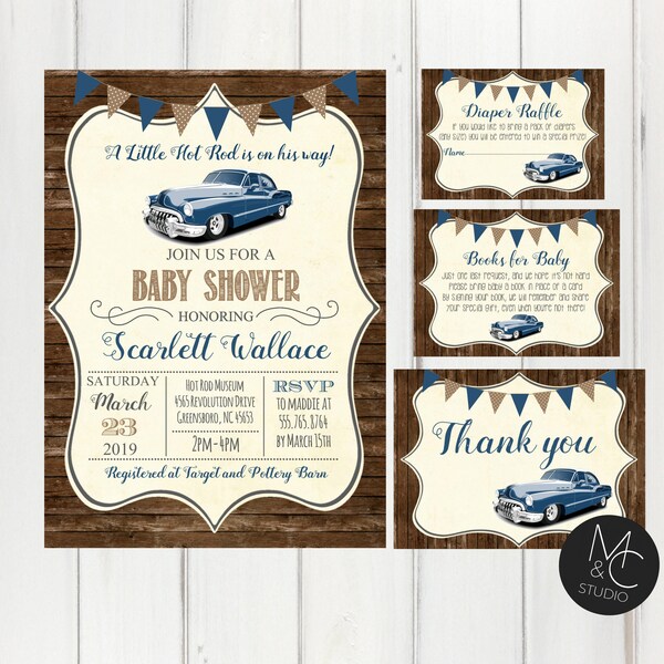 Car Baby Shower - Etsy